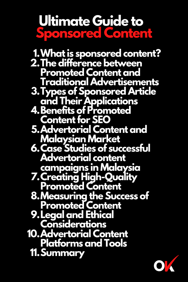 Sponsored Content 101: Ultimate Guide for SEO Success